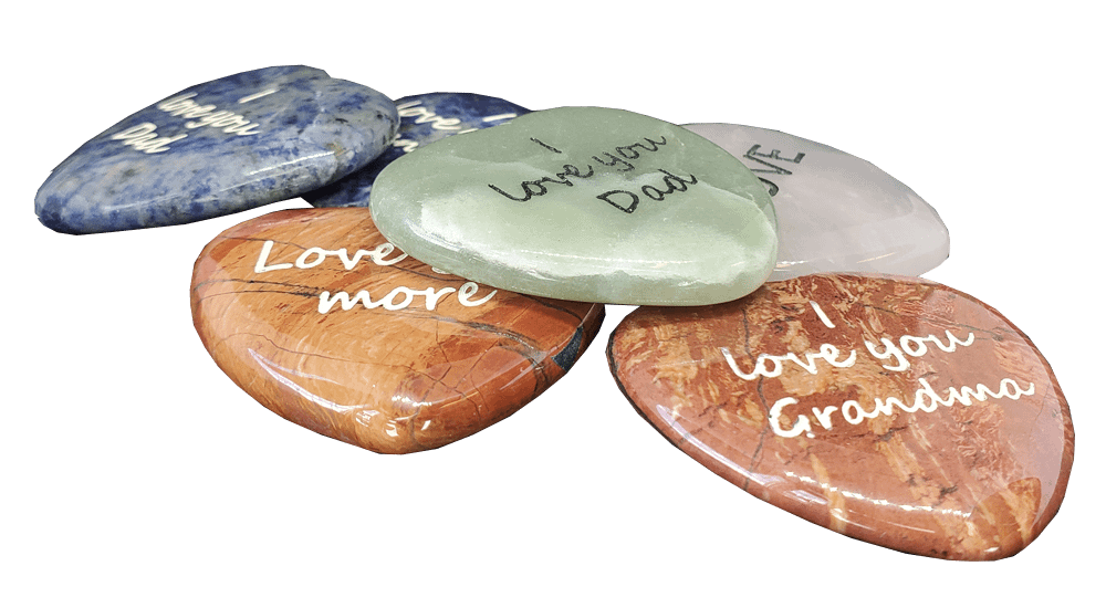 Engraved Stones - Custom Engraved Rocks | GOC Rocks
